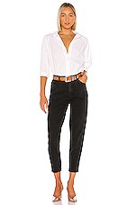 J Brand Pleat Front Peg Straight in Undercover | REVOLVE