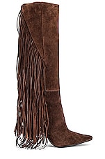 Jeffrey Campbell Galloping Boot in Brown Suede | REVOLVE