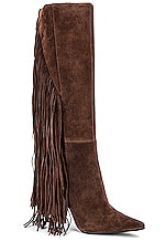 Jeffrey Campbell Galloping Boot in Brown Suede | REVOLVE