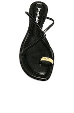Jeffrey Campbell Pacifico Sandal in Black Gold | REVOLVE