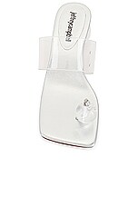 Jeffrey Campbell Latus Sandal in Silver Clear | REVOLVE