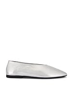 Jeffrey Campbell Romp Flat in Silver | REVOLVE