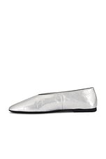 Jeffrey Campbell Romp Flat in Silver | REVOLVE