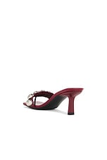 Jeffrey Campbell Capture Sandals in Cherry Red Patent Silver | REVOLVE