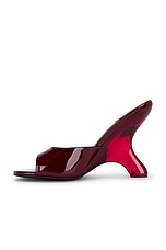 Jeffrey Campbell Mew-2 Sandal in Wine Patent Combo | REVOLVE