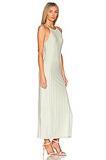 JONATHAN SIMKHAI STANDARD Megan Racer Back Dress in Lichen | REVOLVE
