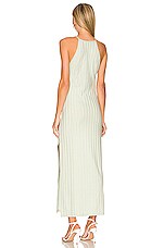 JONATHAN SIMKHAI STANDARD Megan Racer Back Dress in Lichen | REVOLVE