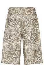 Jaded London Leopard Jorts in Brown | REVOLVE