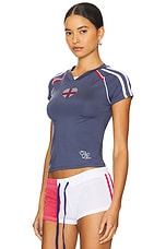 Jaded London Football Baby Tee in England | REVOLVE