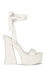 JLO Jennifer Lopez x REVOLVE Webster Sandal in Off White | REVOLVE