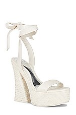 JLO Jennifer Lopez x REVOLVE Webster Sandal in Off White | REVOLVE