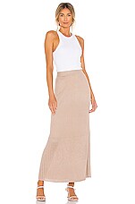 John & Jenn by Line Tai Skirt in Nude Shimmer | REVOLVE