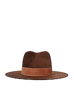 Janessa Leone Alara Hat in Chestnut | REVOLVE