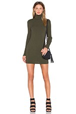 J.O.A. Long Sleeve Turtleneck Dress in Olive | REVOLVE