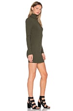 J.O.A. Long Sleeve Turtleneck Dress in Olive | REVOLVE
