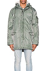 JOHN ELLIOTT Nicasio Parka in Spruce | REVOLVE