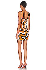 JoosTricot Cher Butterfly Dress in Taffy, Carrot, Pear, Black & White ...