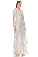 SIMKHAI Alda Gown in Silver | REVOLVE