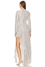 SIMKHAI Alda Gown in Silver | REVOLVE