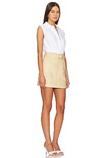 SIMKHAI Jensen Utility Mini Dress in Natural Multi | REVOLVE