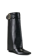 SIMKHAI Freyja Foldover Boot in Black | REVOLVE