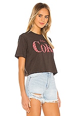 Junk Food Enjoy Coke Tee in Vintage Black | REVOLVE