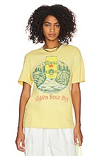 Junk Food Coors Golden Since 1873 Tee in Misted Yellow | REVOLVE