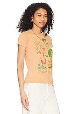 Junk Food Barbie's Hawaiian Holiday Tee in Musk Mellow | REVOLVE