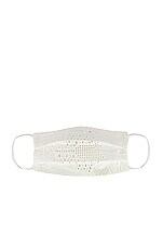Karina Grimaldi Kelly Face Mask in White | REVOLVE