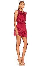 Karina Grimaldi Sabrina Mini Dress in Rust | REVOLVE