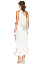 Karina Grimaldi Isabelle Maxi Dress in White | REVOLVE