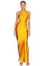 Khanums x REVOLVE Kara Pearl Trim Maxi Dress in Yellow | REVOLVE