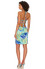 Kim Shui Mini Dress in Aqua | REVOLVE