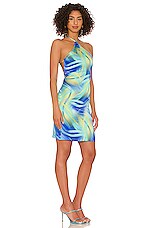 Kim Shui Mini Dress in Aqua | REVOLVE