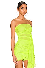 Kim Shui x REVOLVE Mesh Top in Yellow | REVOLVE