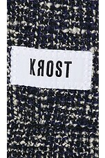 KROST Tweed Zip Hoodie in Dark Navy | REVOLVE