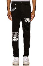 Ksubi Chitch K Patch Ace in Black | REVOLVE