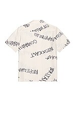 Ksubi Intoxicant Resort Short Sleeve Shirt in White | REVOLVE