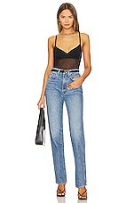 KAT THE LABEL Miller Bodysuit in Black | REVOLVE