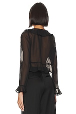 KAT THE LABEL Winnie Blouse in Black | REVOLVE