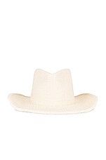Lack of Color Sandy Cowboy Hat in Ivory Tweed | REVOLVE