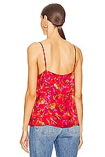 L'AGENCE Jane Spaghetti Strap Top in Multi Butterfly Petal | REVOLVE