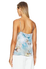 L'AGENCE Jane Spaghetti Strap Top in Light Blue Renaissance | REVOLVE
