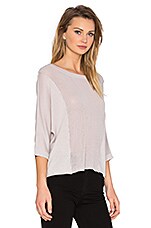 LA Made Lila Dolman Top in Cement | REVOLVE