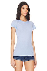 LA Made Crew Neck Tee in Azure | REVOLVE