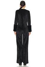 Leslie Amon Amanda Maxi Jumpsuit in Black | REVOLVE