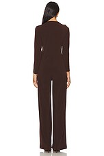Leslie Amon Amanda Maxi Jumpsuit in Expresso | REVOLVE