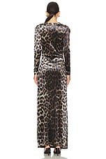 Leslie Amon Amanda Maxi Dress in Leopard | REVOLVE