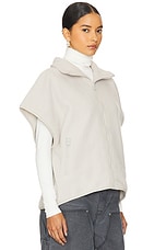 LAMARQUE Eudora Fleece Vest in Light Grey | REVOLVE