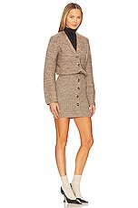 L'Academie Nilsa Dress in Brown & Beige Multi | REVOLVE